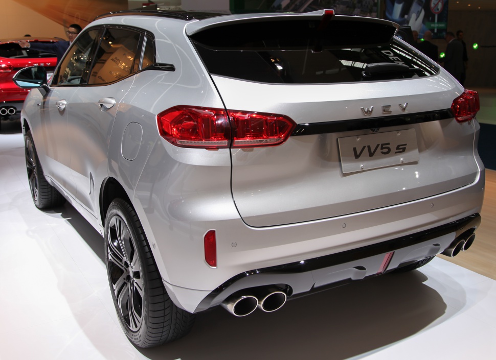 WEY VV5 technical specifications and fuel economy